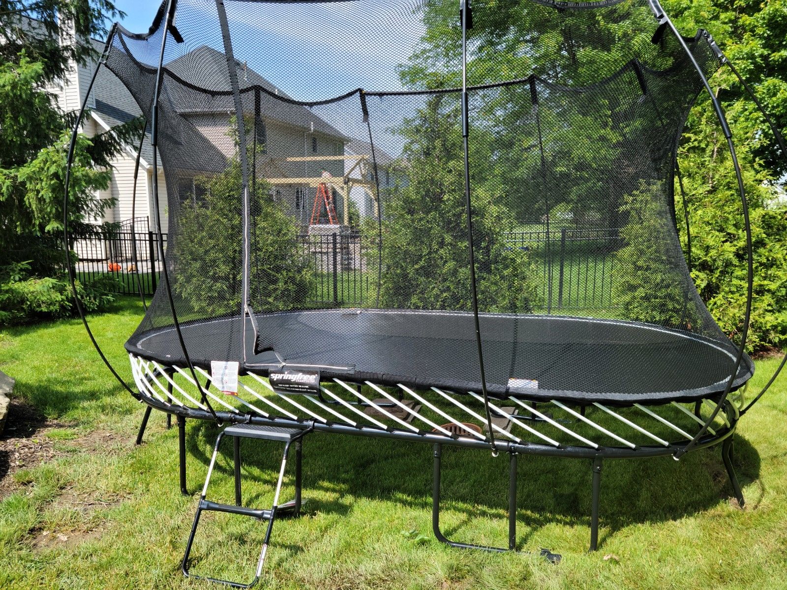 What Is A Standard Size Trampoline - Kids World Play Systems