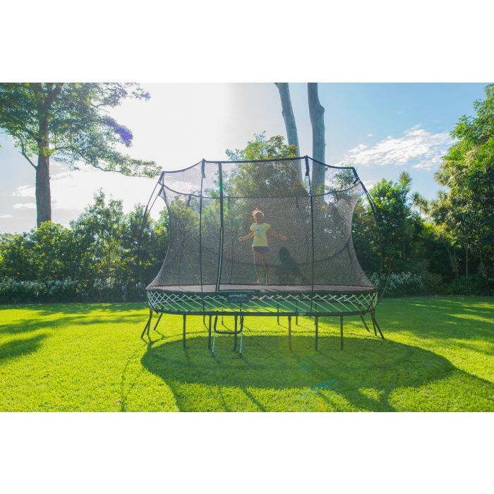 What Is A Standard Size Trampoline - Kids World Play Systems